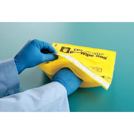 Zoro Select Chemo Waste Bags, 1 gal., Yellow, PK25 3LCX2 | Zoro