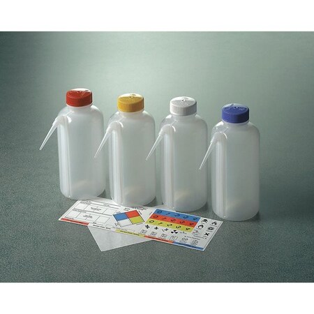 Nalgene Wash Bottle, Color Coded, PK4 2423-0500 | Zoro