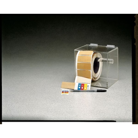 Prinzing Label Dispenser,Acrylic,Clear (43134) | Zoro