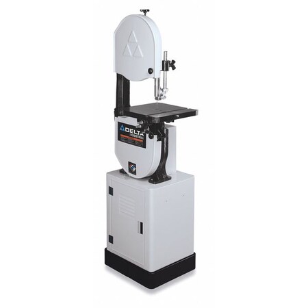 Delta Vertical Band Saw, 13-3/4" Square, 1 HP 28-206 | Zoro