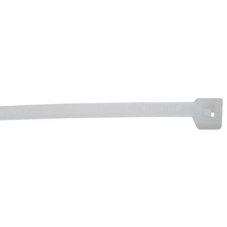 Power First Cable Tie, 8 in L, 2 in Max Bundle Dia., Natural, Nylon 6/6 ...