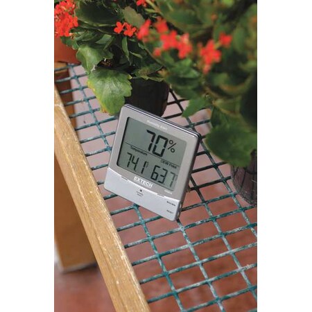 Extech Indoor Digital Hygrometer, 14 to 140 F 445814 | Zoro