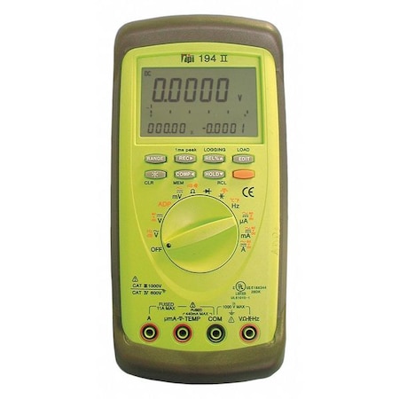 Test Products International Digital Multimeter, 1,000 Max. AC Volts ...