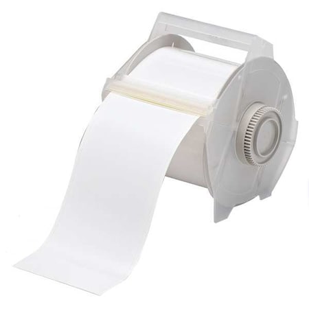 Brady Label Tape Cartridge, White, Labels/Roll: Continuous 113111 | Zoro