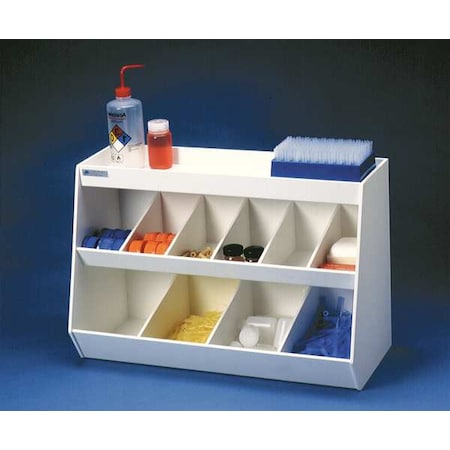Ak Lab Storage Bin, Benchtop, 16x12x10.25In 50074 | Zoro