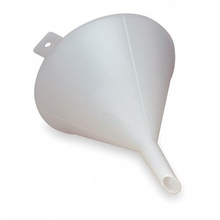 Nalgene Funnel, 1899 mL, High Density Polyethylene 4262-0080 | Zoro