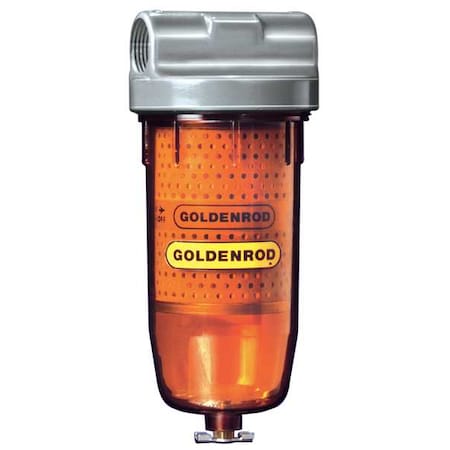 Goldenrod Fuel Filter Kit, Particulate, 25 gpm Max. Flow Rate, 10 ...