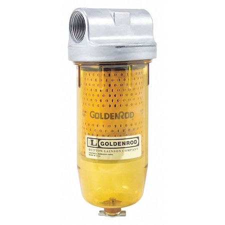 Goldenrod Fuel Filter Kit, Particulate, 25 gpm Max. Flow Rate, 10 ...