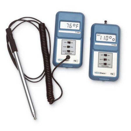 Tsi Alnor Anemometer, 0 to 4000 fpm, NIST 9515 | Zoro