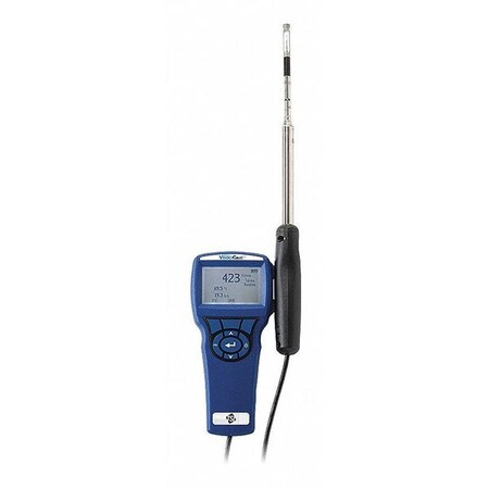 Tsi Alnor Anemometer with Humidity, 0 to 6000 fpm 9545 | Zoro