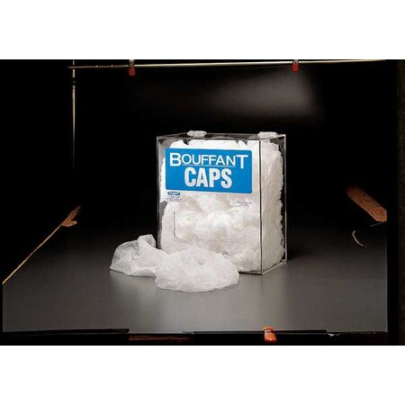 Brady Bouffant Dispenser, Arcylic, Clear PD524E | Zoro