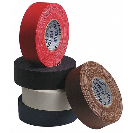 Polyken Gaffers Tape, 1 In x 60 yd, 11.5 mil, Red 510 | Zoro