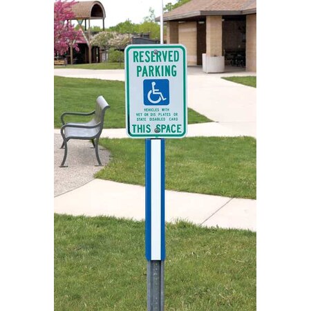 Ideal Shield U-Channel Cover, Red/White, 2 ft H 24IN UCHANNEL CVR RE | Zoro