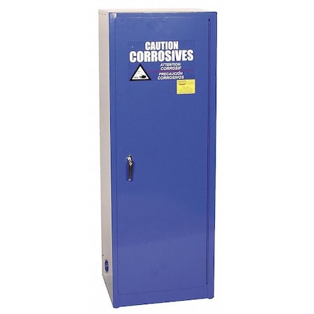 Eagle Mfg Hazardous Material Storage Cabinet, 24 gal, 3 Shelves, Steel ...