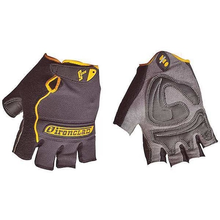 Ironclad Performance Wear Mechanics Gloves, S, Black, Seamless Single ...