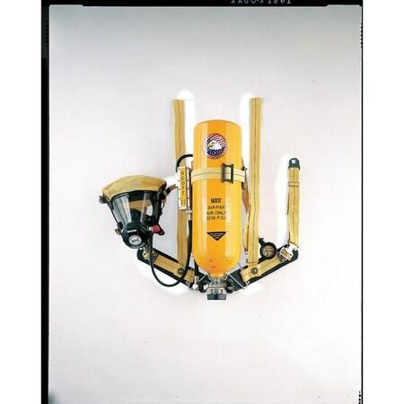 SCOTT SAFETY SCBA Cylinder,2216 psi,Aluminum,Yellow (804101-01) | Zoro