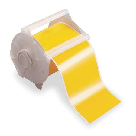 Brady Label Tape Cartridge, Yellow, Labels/Roll: Continuous 113117 | Zoro