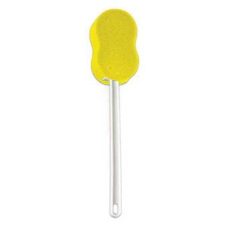 Dqe Decon Shower Sponge, 3x5, Yellow HM556 | Zoro