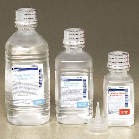 Baxter Sterile Water, Bottle, 1000mL BASW050114 | Zoro