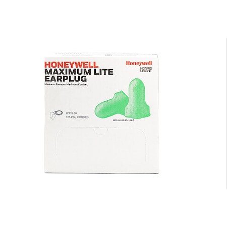 Honeywell Howard Leight MAXIMUM LITE Disposable Foam Ear Plugs, Bell ...