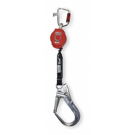 Miller Self-Retracting Lifeline, 6 ft., Red MFL-12/6FT | Zoro