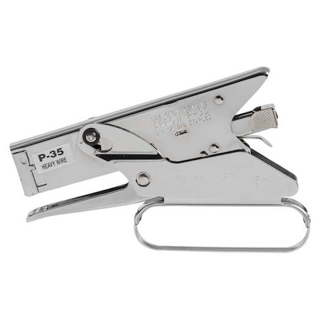 Arrow Fastener Plier Stapler, Manual, Heavy Dty, Flat Crwn P35 | Zoro