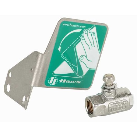 Haws Ball Valve vWith Flag Handle 1/2 In. IPS SP225 | Zoro