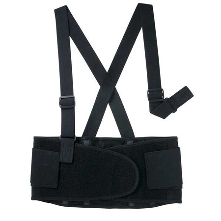 Condor Back Brace w/Stay, Double Hook-and-Loop, 1 1/2 in Detachable ...