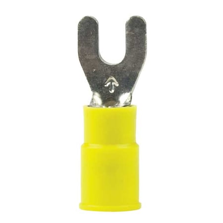 3M 12-10 AWG Nylon Fork Terminal #10 Stud PK50, Seam: Brazed MNG10-10FX ...