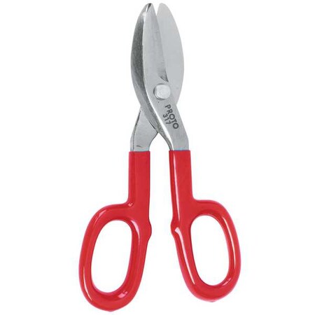 Proto Tinners Snip, Straight, 7 in, Tool Steel Jaw J317 | Zoro