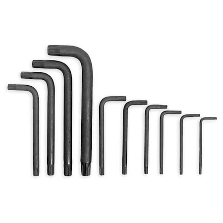 Proto 10 Piece Torx? L-Shape Torx? Key Set, J4961 J4961 | Zoro