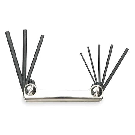 Proto 8 Piece SAE L-Shape Hex Key Set, J4992 J4992 | Zoro