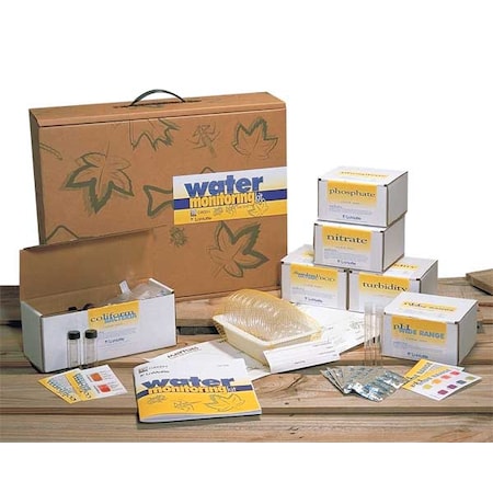 Lamotte Water Test Ed Kit, pH, Dis O2, Nitrate, etc 5848 | Zoro