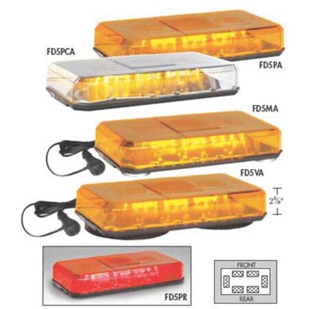 Federal Signal Flat Mtg Kit for Highlighter Lightbars 454218 | Zoro