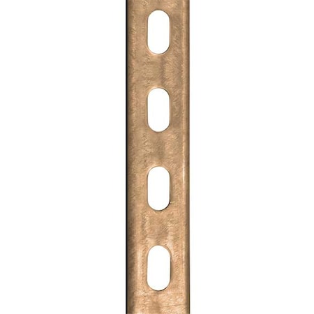 Kindorf Single Channel Strut, Slotted, Steel, Electroplated, 9/16 in x ...
