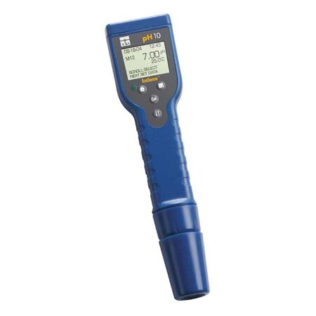 Ysi EcoSense PH Meter, 0.00 to 14, 1, 2 or 3pt PH10A | Zoro