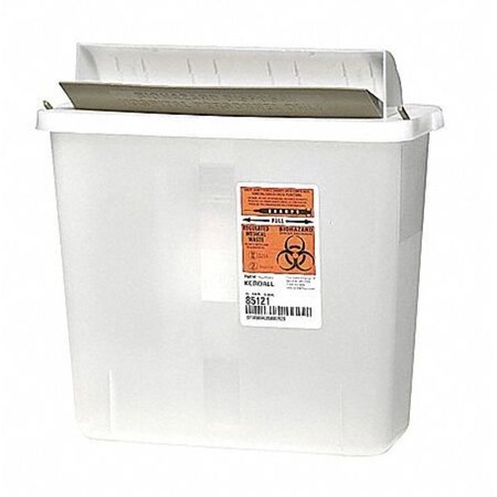 Covidien Sharps Container, 1-1/4 Gal., Mailbox, PK5 SS5C100121 | Zoro