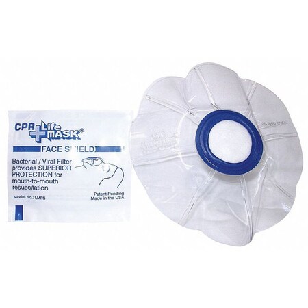 Cpr Life Mask CPR Faceshield, Child/Infant, 4 In. W LMFS | Zoro