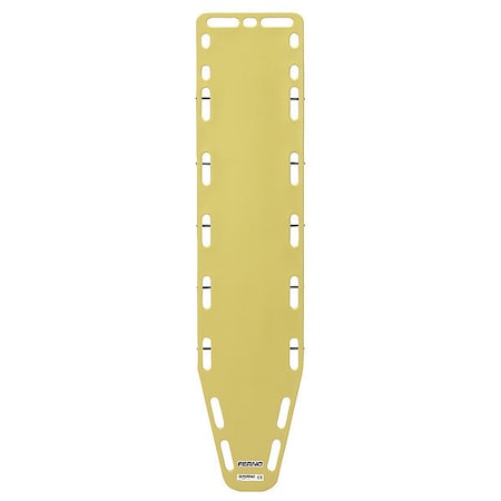 Ferno Backboard, 72 In. L, 16 In. W, 2 In. H MILLENNIA YL 16 INCH | Zoro