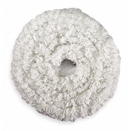 Rubbermaid Commercial Carpet Bonnet, 17 In, White FGP11700WH00 | Zoro