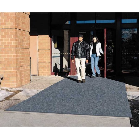 3M Entrance Mat, Gray, 4 ft. W x 26515 | Zoro