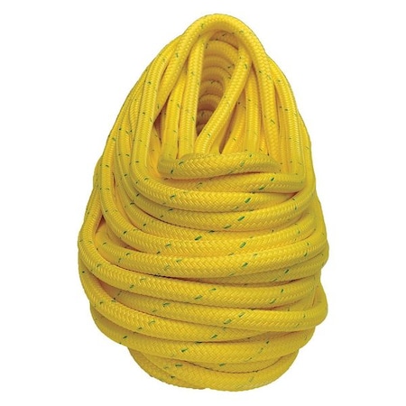 All Gear Bull Rope, PES/Nylon, 9/16In. dia., 150ft L AGBR916150 | Zoro