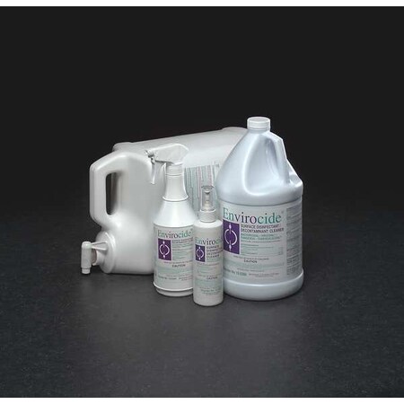 Envirocide Cleaner and Disinfectant, 1 gal. Jug, Unscented ME1G078300 ...