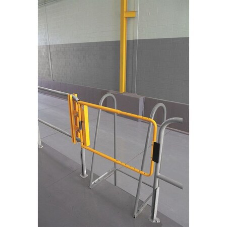 Cotterman Safety Gate, AG, 24 to 40 In, Steel AG2440ZC2P1S | Zoro