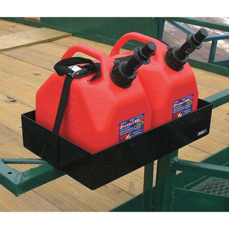 Buyers Products Rack, Gas Can, w/Secure Strap LT30 | Zoro