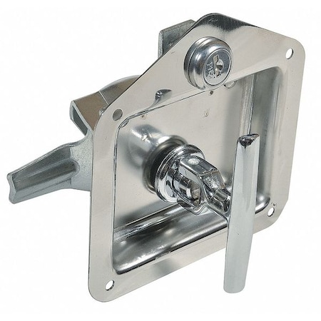 Phoenix Usa T-Latch, Twist to Unlatch, Stainless Steel PH1283 | Zoro