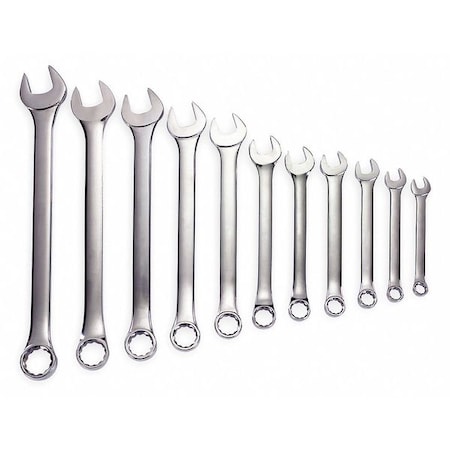 Blackhawk By Proto Combo Wrench Set, Antislip, 3/8-1 in, 11 Pc BW-11PT ...