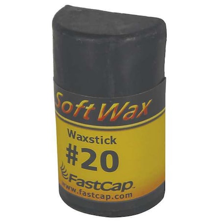 Fastcap Soft Wax Filler System, 1 oz, Refill Stick, Black WAX20S | Zoro