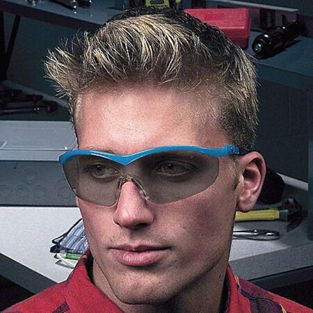 Mcr Safety Safety Glasses, Storm, Gray Scratch-Resistant Lens ...