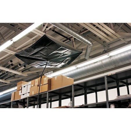 Zoro Select Roof Leak Diverter, 12 ft. L, 12 ft. W 3WMV8 | Zoro